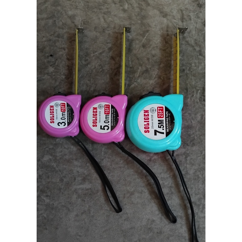 Jual Meteran soligen/ meteran tukang/ alat ukur bangunan | Shopee Indonesia