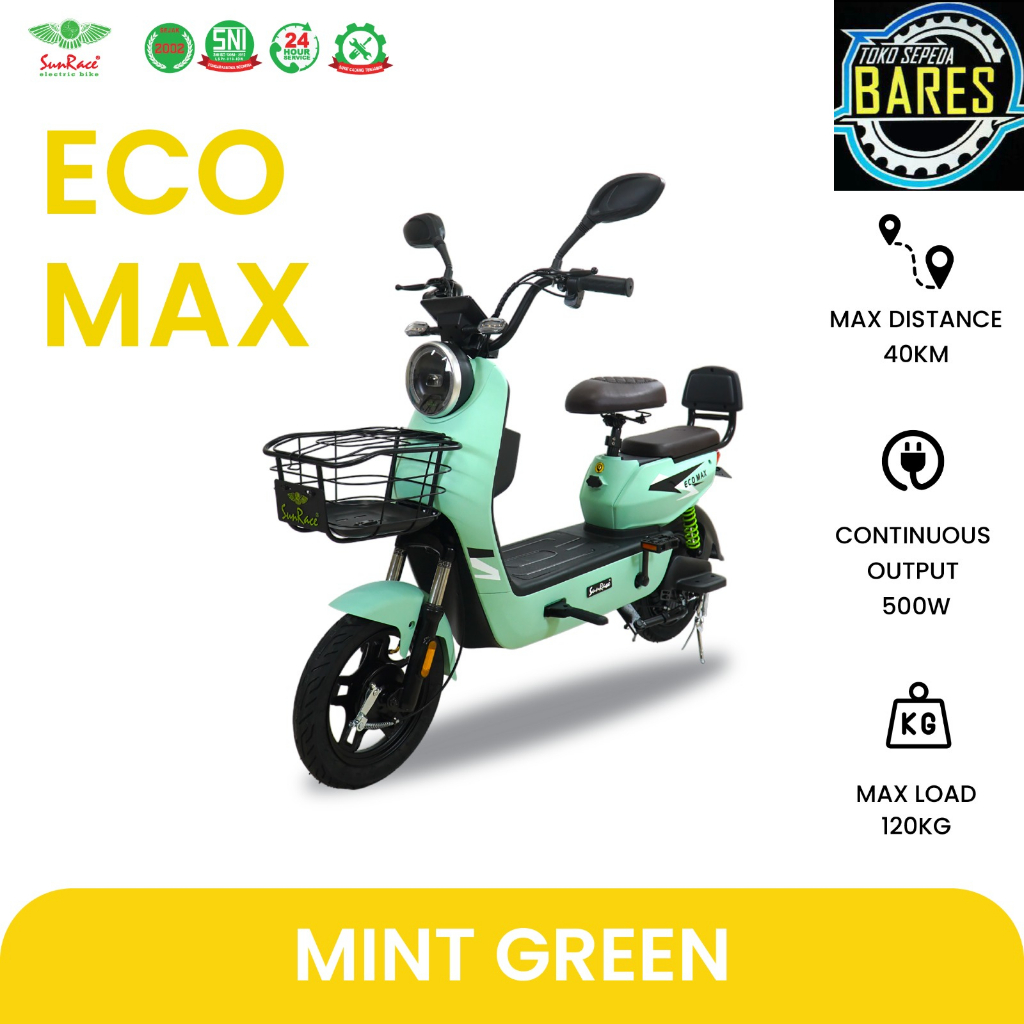 Jual Sepeda Listrik SunRace Excellent Neo / ECO / Lux Style Pro 12AH ...