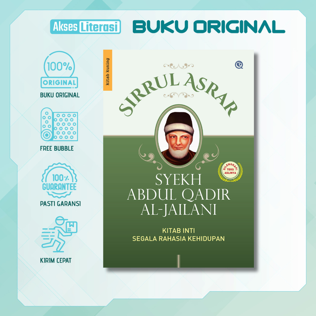 Jual [ORIGINAL HARD COVER] Kitab Sirrul Asrar - Syekh Abdul Qadir AL - Jailani | Shopee Indonesia