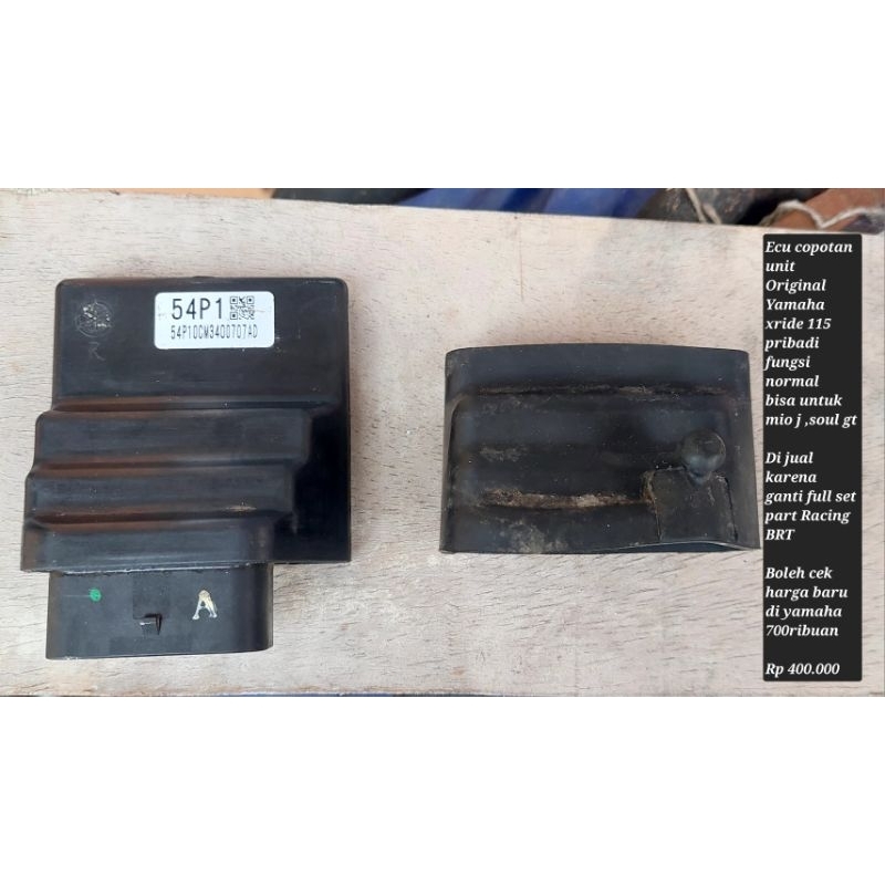 Jual Ecu copotan unit Original Yamaha xride 115 pribadi fungsi normal ...