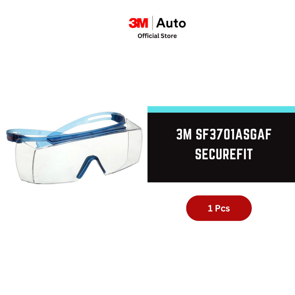 Jual 3M SF3701ASGAF Securefit Alternate Fit Scotchgard Anti-Fog Coating ...