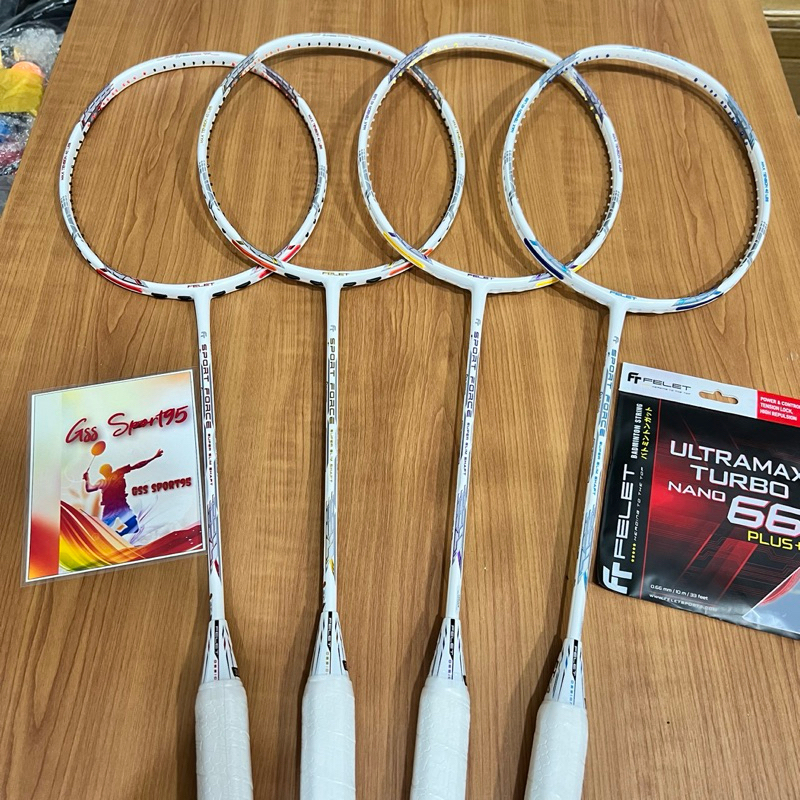 Jual RAKET BADMINTON BULU TANGKIS FELET SPORT FORCE NEW COLOR | Shopee Indonesia