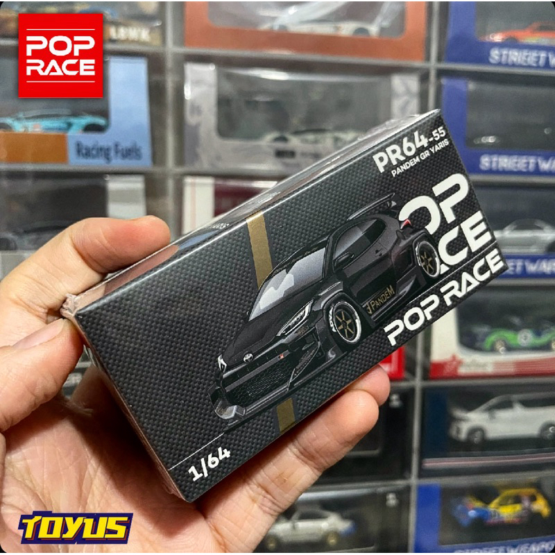 Jual Pop Race - Pandem GR Yaris Dark Chrome Gold Rims | Shopee Indonesia