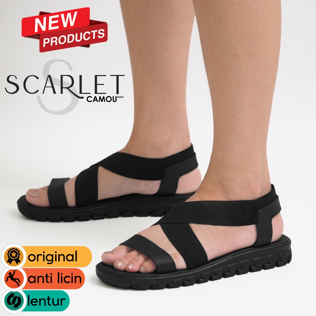 Jual Sandal Tali Kain Wanita Kekinian Kondangan Model Korean Style ...