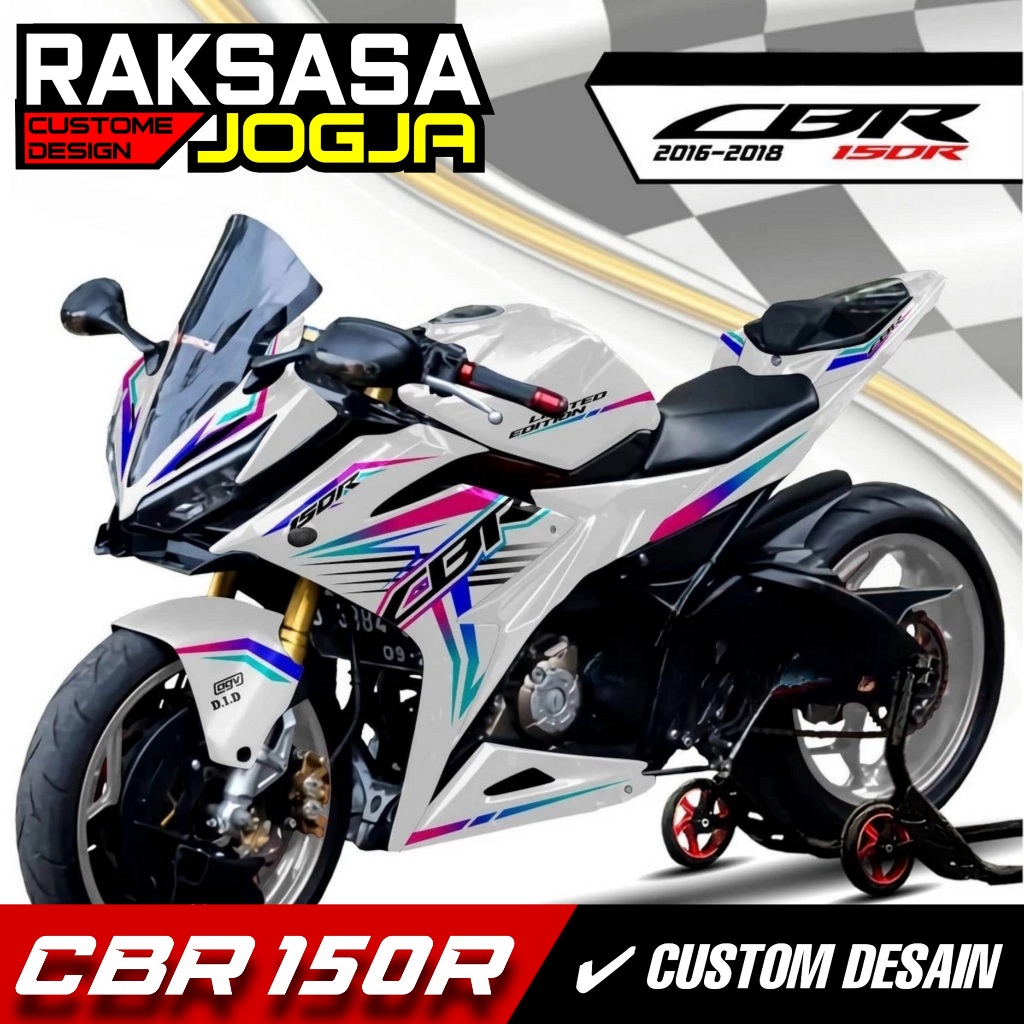 Jual STRIPING MOTOR HONDA CBR 150R PREMIUM QUALITY 100% AWET BERGARANSI ...