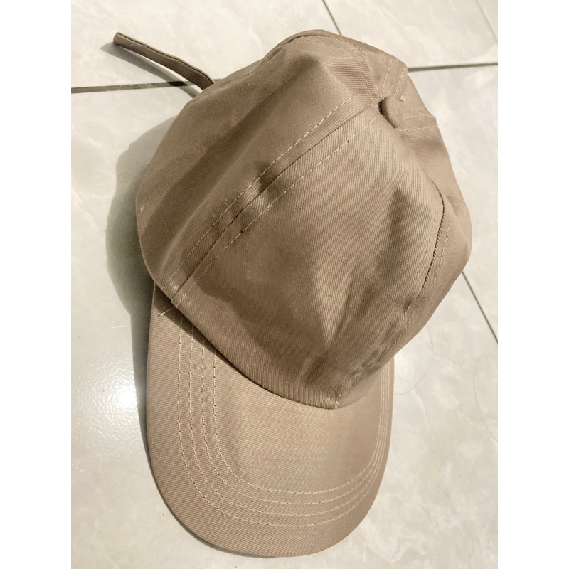 Jual topi coklat beige | Shopee Indonesia