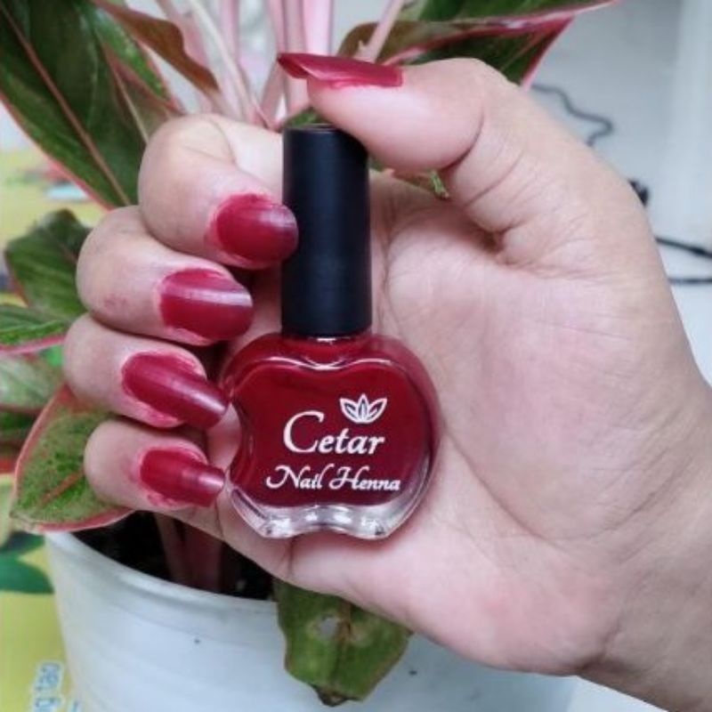 Jual Cetar Nail Henna Kutek Halal Sah Sholat | Shopee Indonesia