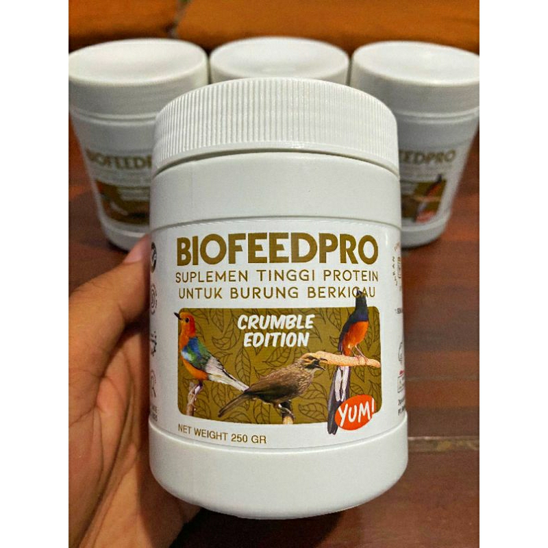 Jual Biofeedpro Suplemen protein Burung Berkicau, Pengganti kroto ...