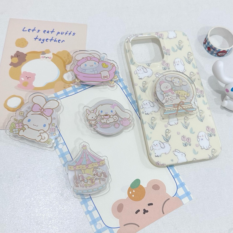 Jual popsocket sanrio cinnamoroll phone holder akrilik hp lucu ...
