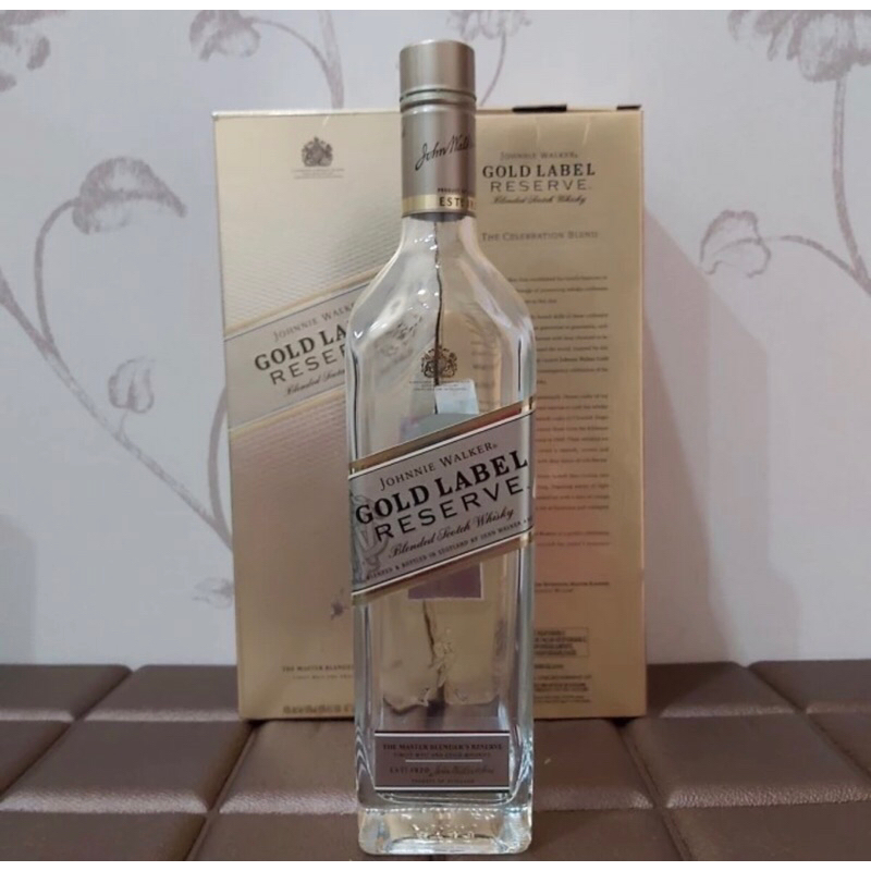 Jual botol bekas miras gold label1L/ botol pajangan / botol antik ...