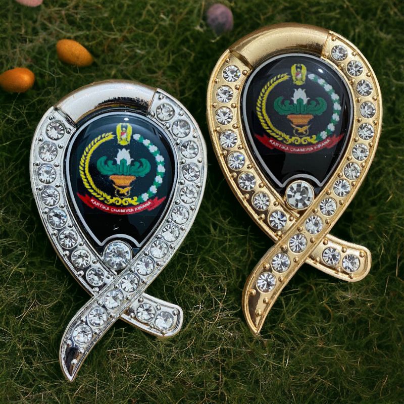 Jual Bros hijab logo PERSIT peniti - bros pita hijab PERSIT peniti ...