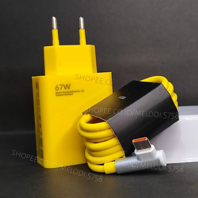 Jual Charger Xiaomi Type C 67W TURBO Super Fast Charging Redmi 13 Note ...