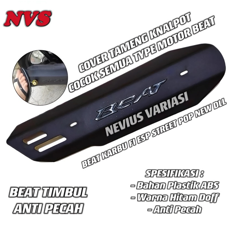 Jual Cover Knalpot Beat Universal Semua Motor Beat Fi Esp Deluxe Pop ...