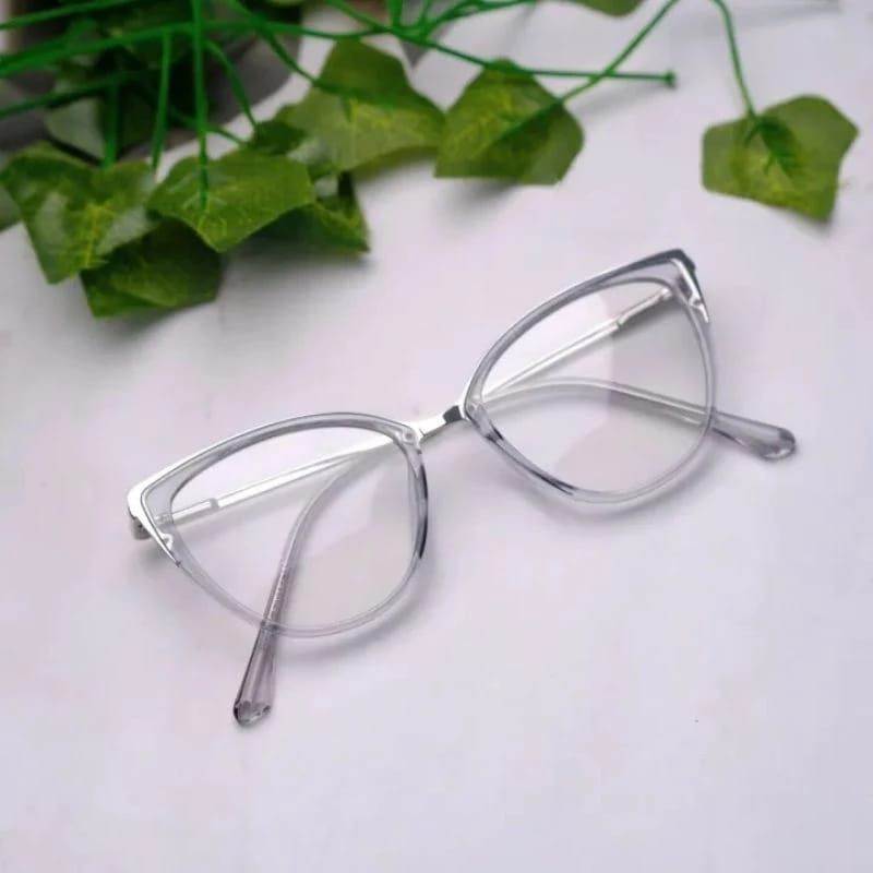Jual FRAME lensa bluecrmoic minus(5234) kacamata model cat eyes ...