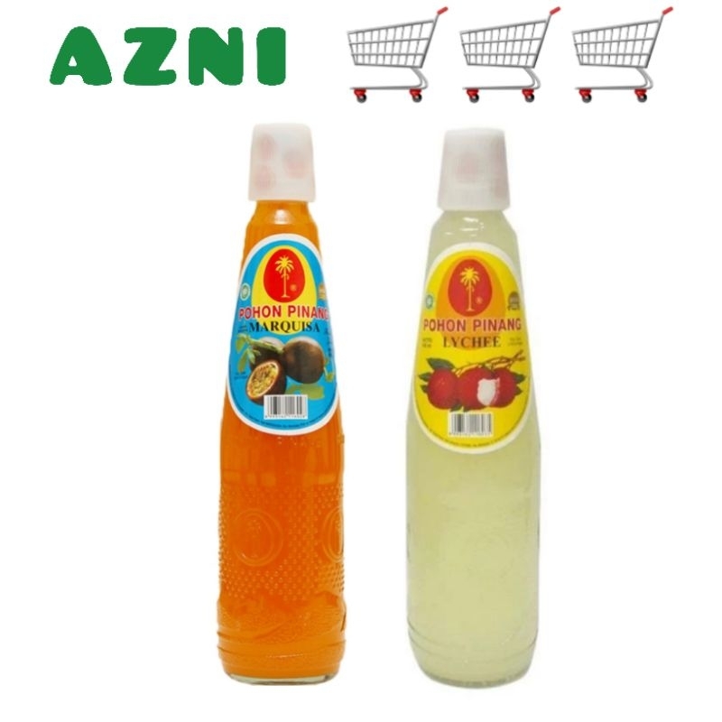 Jual Pohon Pinang Sirup Botol 600ml - Syrup Markisa/ Marquisa/ Leci ...
