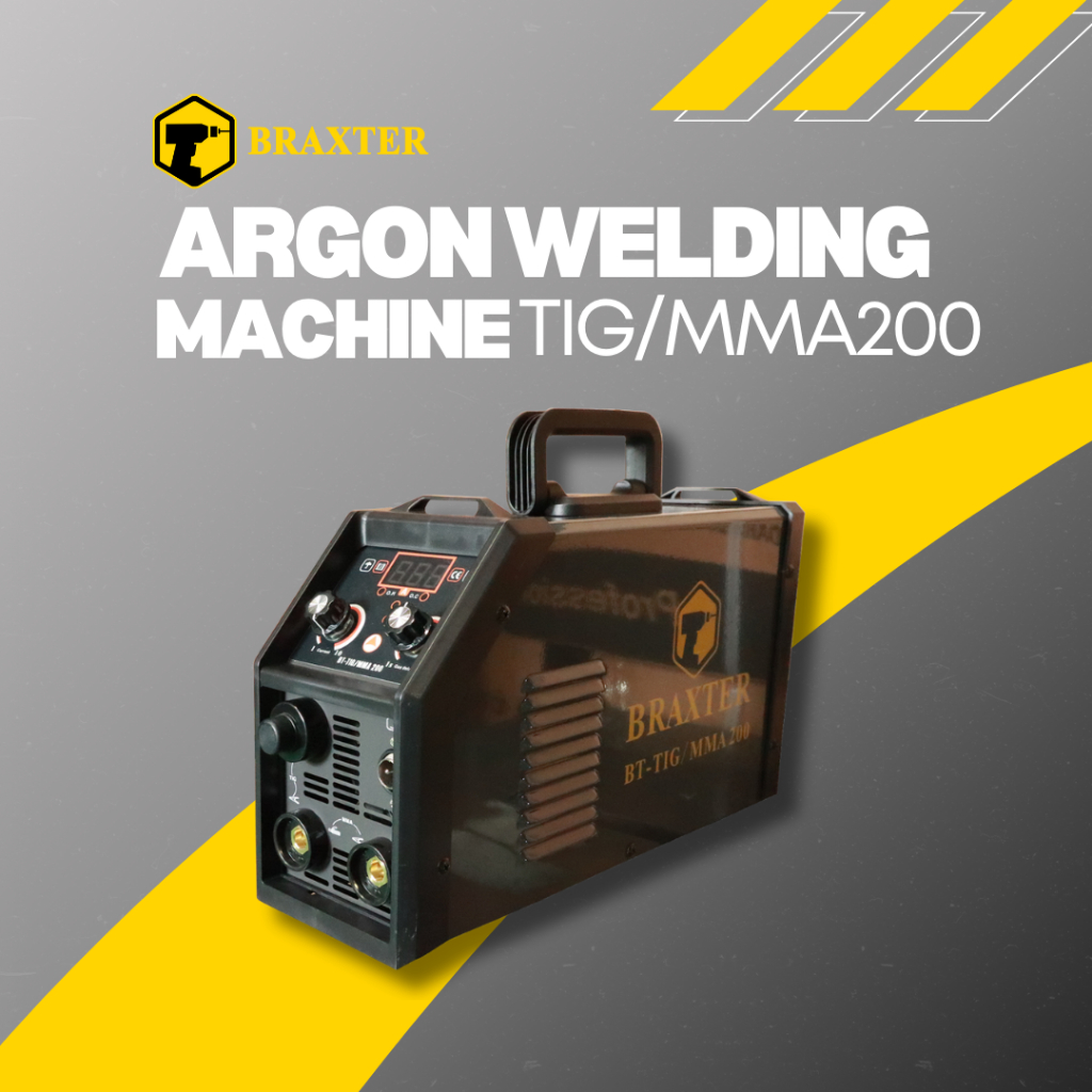 Jual ARGON WELDING MACHINE MESIN LAS ARGON TIG/MMA200 BRAXTER | Shopee ...