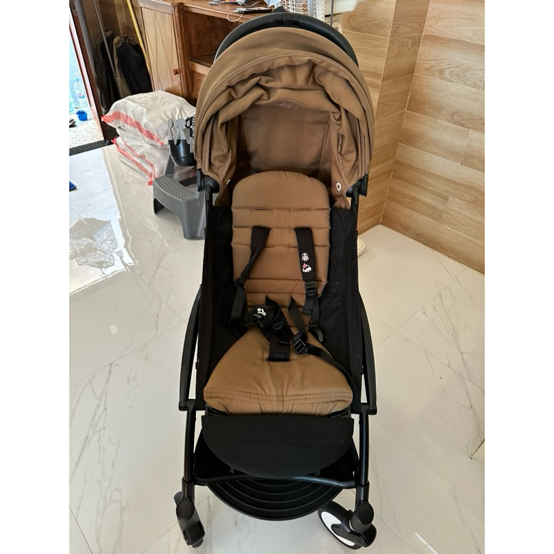 Jual Preloved BABYZEN YOYO 6+ - Toffee (Frame Black) | Shopee Indonesia