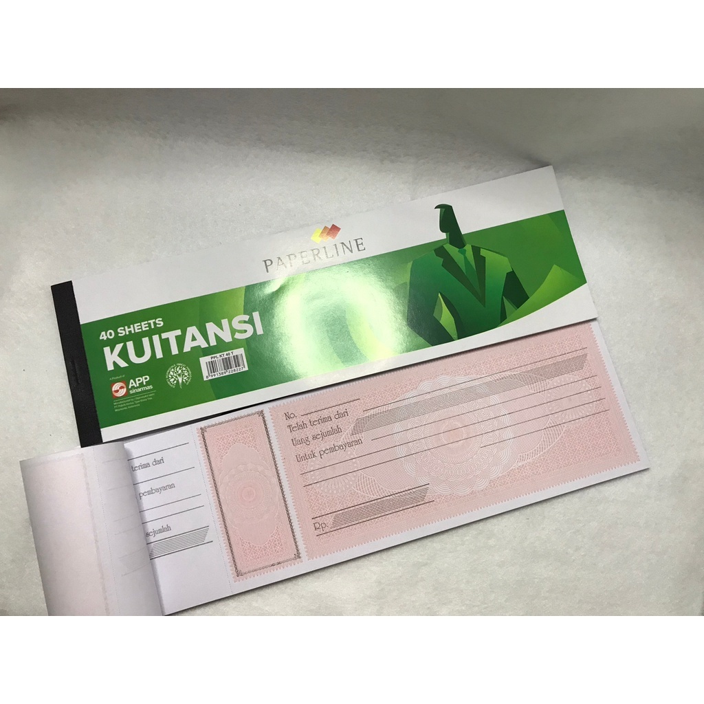 Jual Buku Kwitansi Tanggung PAPERLINE/Buku Kuitansi PPL/Kwitansi Sedang | Shopee Indonesia