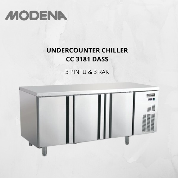 Jual Modena Kulkas Pendingin 420 Ltr / Undercounter Chiller - CC 3181 ...
