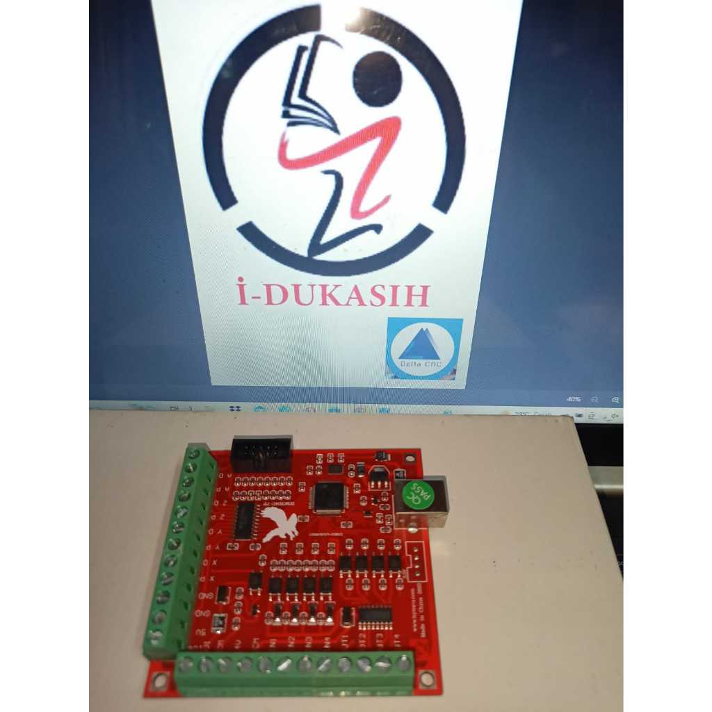 Jual Mach3 USB DIY CNC controller interface MACH 3 Breakout Board 4 ...