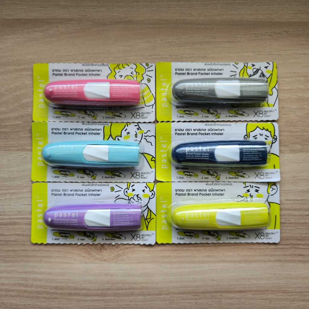 Jual [BISA COD] Pocket Inhaler Pastel Original Peppermint Field Inhaler ...