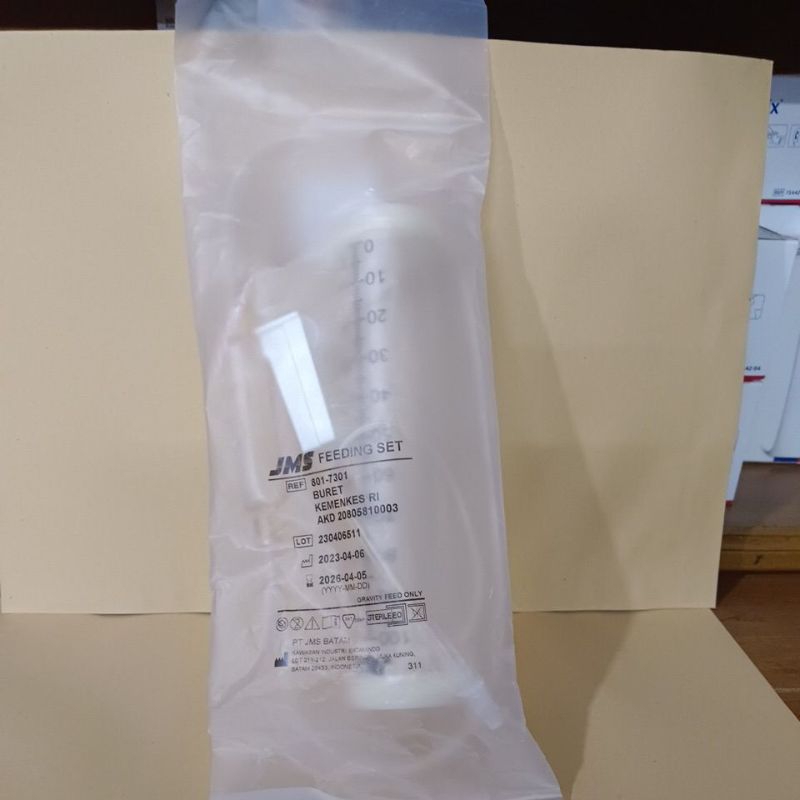 Jual Feeding set 100ml / feeding buret Volumetric transfusion set pc ...