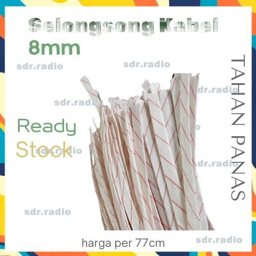 Jual Selongsong Belang Anti Panas 8mm Selongsong Kabel Strip Tahan ...