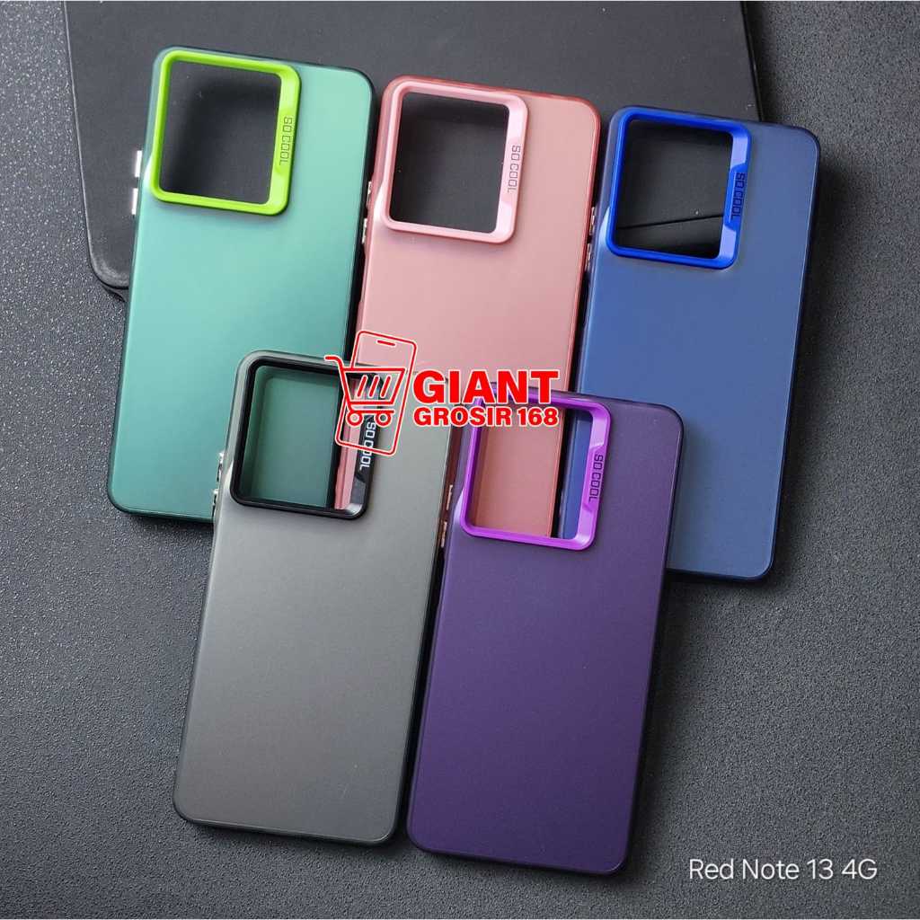 Jual Redmi Note 13 4G Silikon Case Imd Polycarbon Hard PC Case Hologram ...