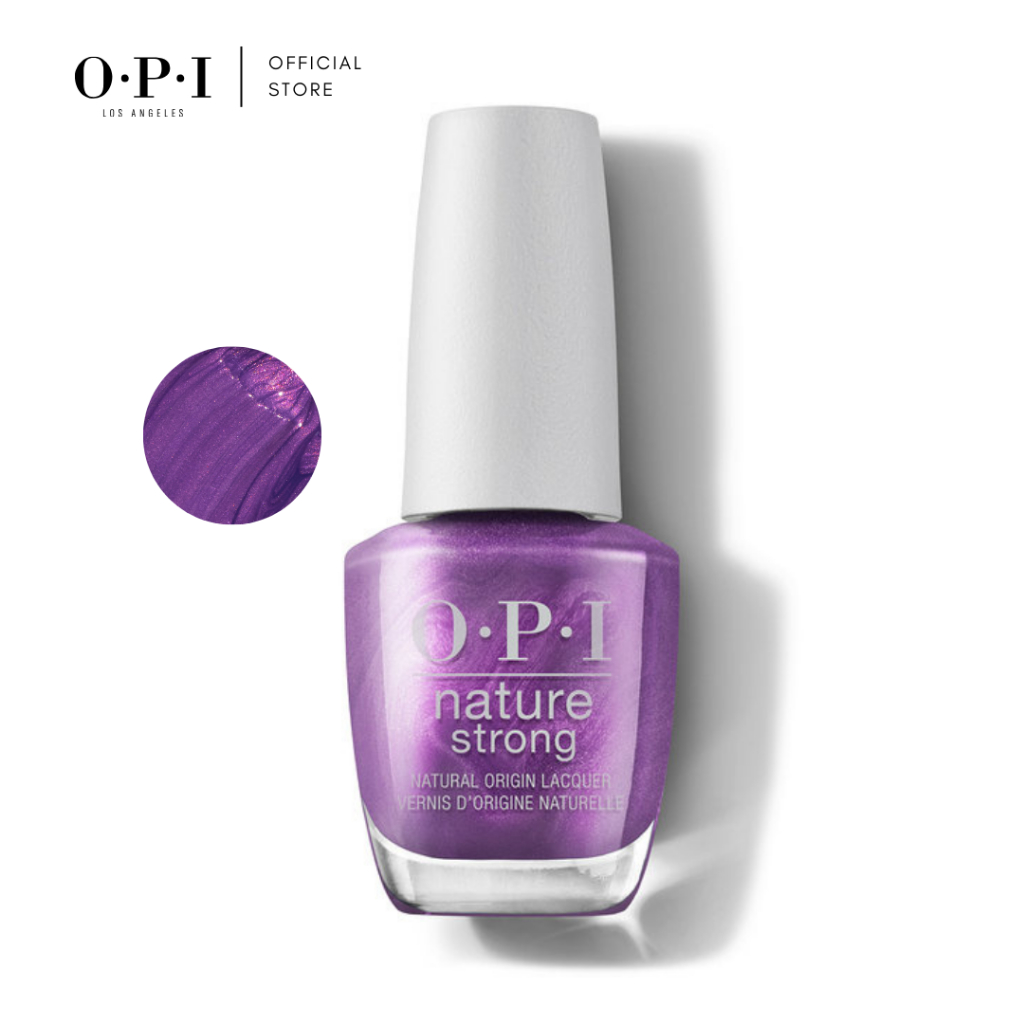 Jual OPI Nature Strong/Nail Polish/Kutek - Purple Shimmer - Achieve ...