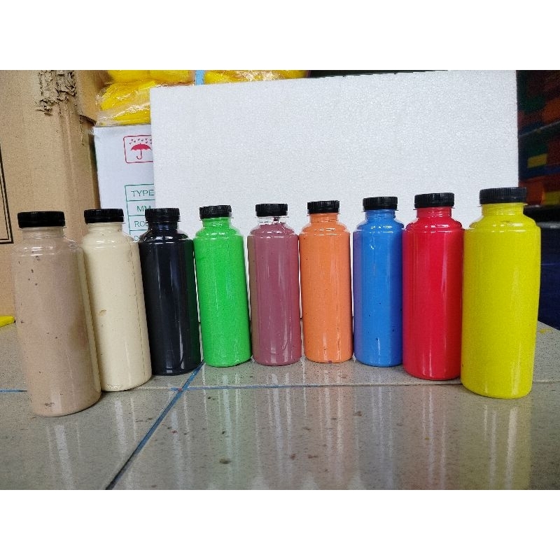 Jual Cat lukis gabus / cat air / cat lukis serbaguna 330-380 gram ...