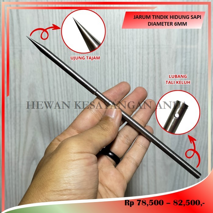 Jual Jarum Stainless Tindik Hidung Hewan Ternak Sapi Kerbau dll ...