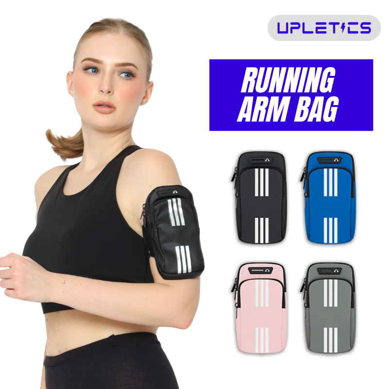 Jual Upletics Adjustable Running Sport Armband Armbag | Tas Lengan Lari Jogging Sepeda | Tas HP ...
