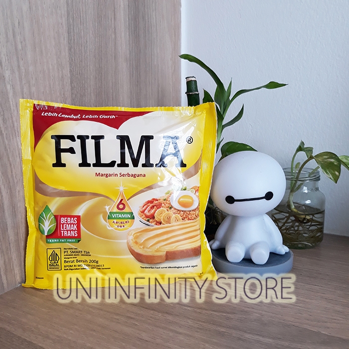 Jual Filma Margarin Serbaguna Bebas Lemak Trans 200gr | Shopee Indonesia