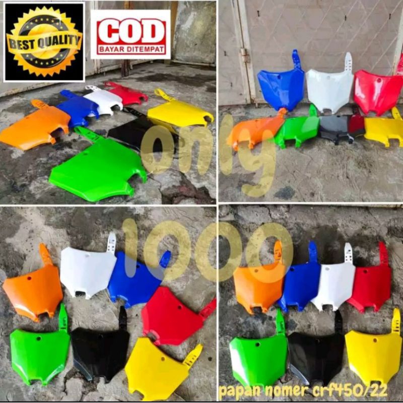 Jual PAPAN NOMER CRF 450 2022 PAPAN NOMOR CRF450 2022 PAPAN STARS ...