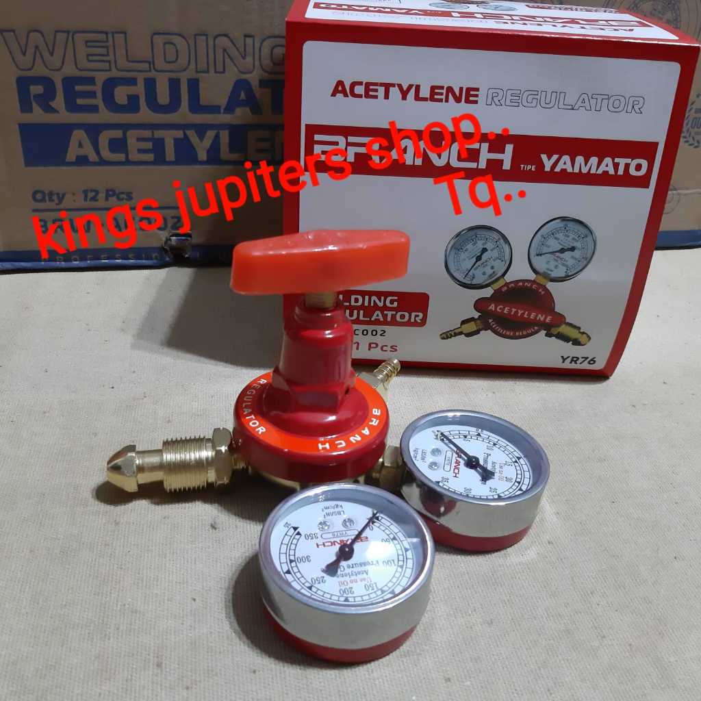 Jual ACITILIN REGULATOR ACETYLENE BRANCH YAMATO LAS ACITYLENE ACITILINE ...