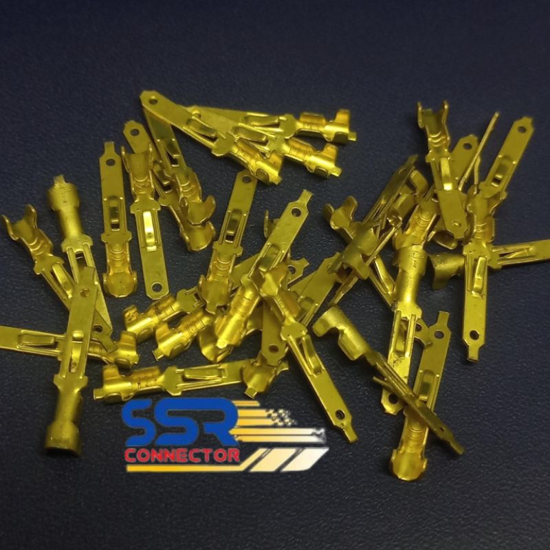 Jual TERMINAL SKUN MALE COWOK GEPENG MINI 2.8MM ORIGINAL | Shopee Indonesia