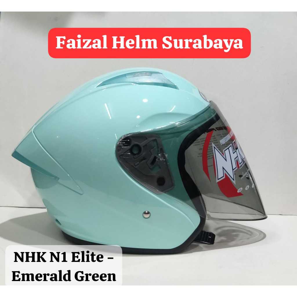 Jual HELM NHK N1 ELITE SOLID VISOR SMOKE VARIAN WARNA KOMPLIT | Shopee ...