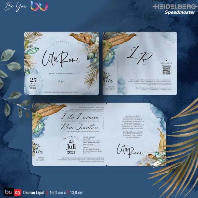Jual UNDANGAN PERNIKAHAN AESTHETIC ELEGANT UNDANGAN PERNIKAHAN SIMPEL ...