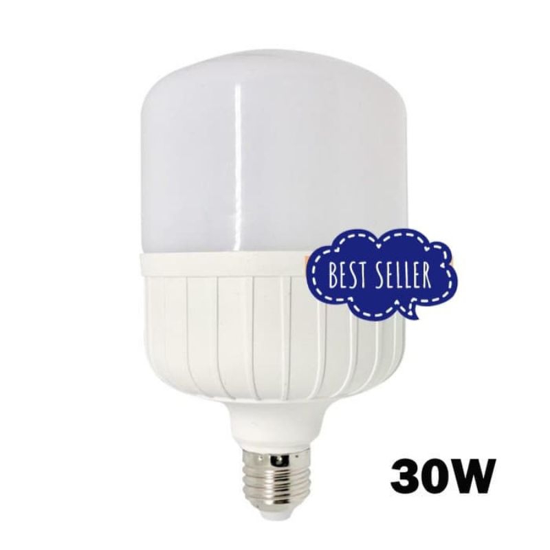 Jual BOHLAM LAMPU LED BULB 30 WATT TABUNG KAPSUL CAHAYA PUTIH | Shopee Indonesia