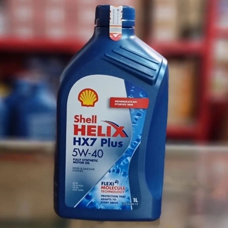 Jual OLI SHELL HELIX HX7 PLUS 5W-40 1 LITER | Shopee Indonesia