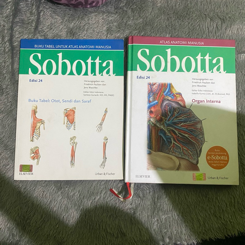 Jual SOBOTTA ATLAS ANATOMI MANUSIA ED24 INDONESIA NEW VERSION ORIGINAL ...