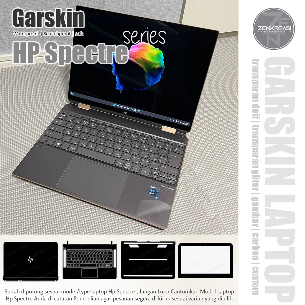 Jual Garskin Laptop Hp Spectre series | Garskin Laptop FullBody | Skin ...