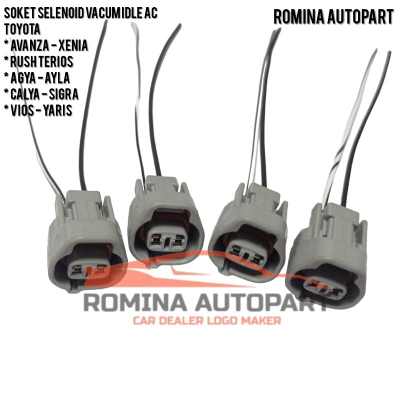 Jual SOKET SENSOR SELENOID IDLE UP AC TOYOTA AVANZA - XENIA - RUSH ...