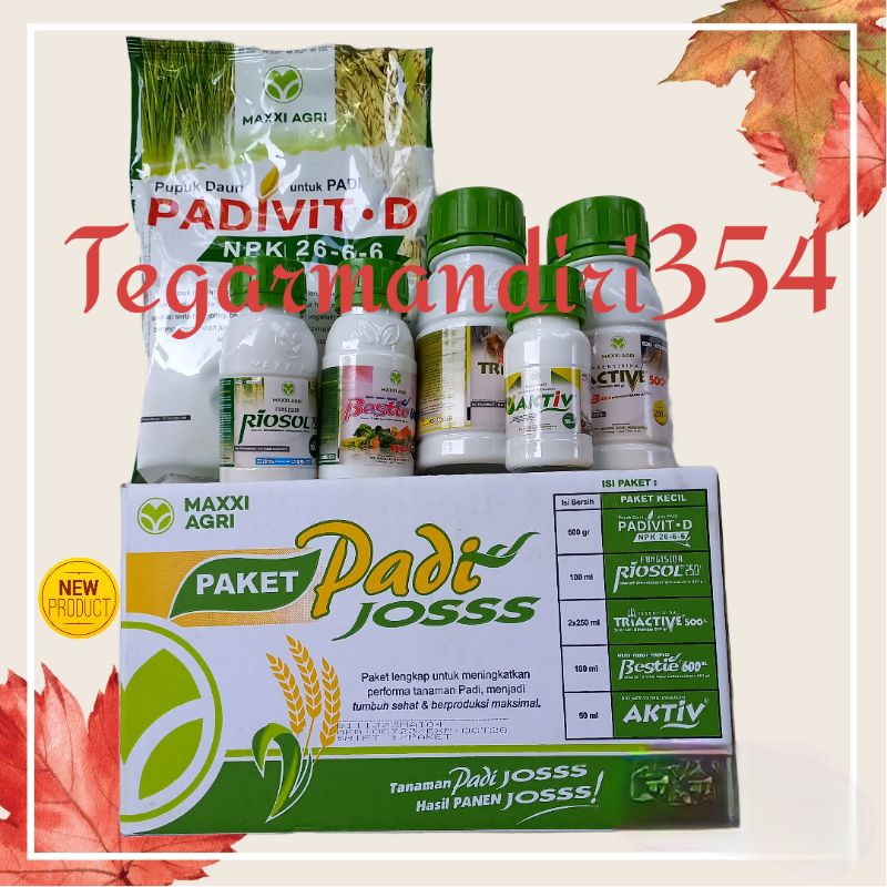 Jual Paket padi josss hijau peningkat hasil panen paket padi jos ...