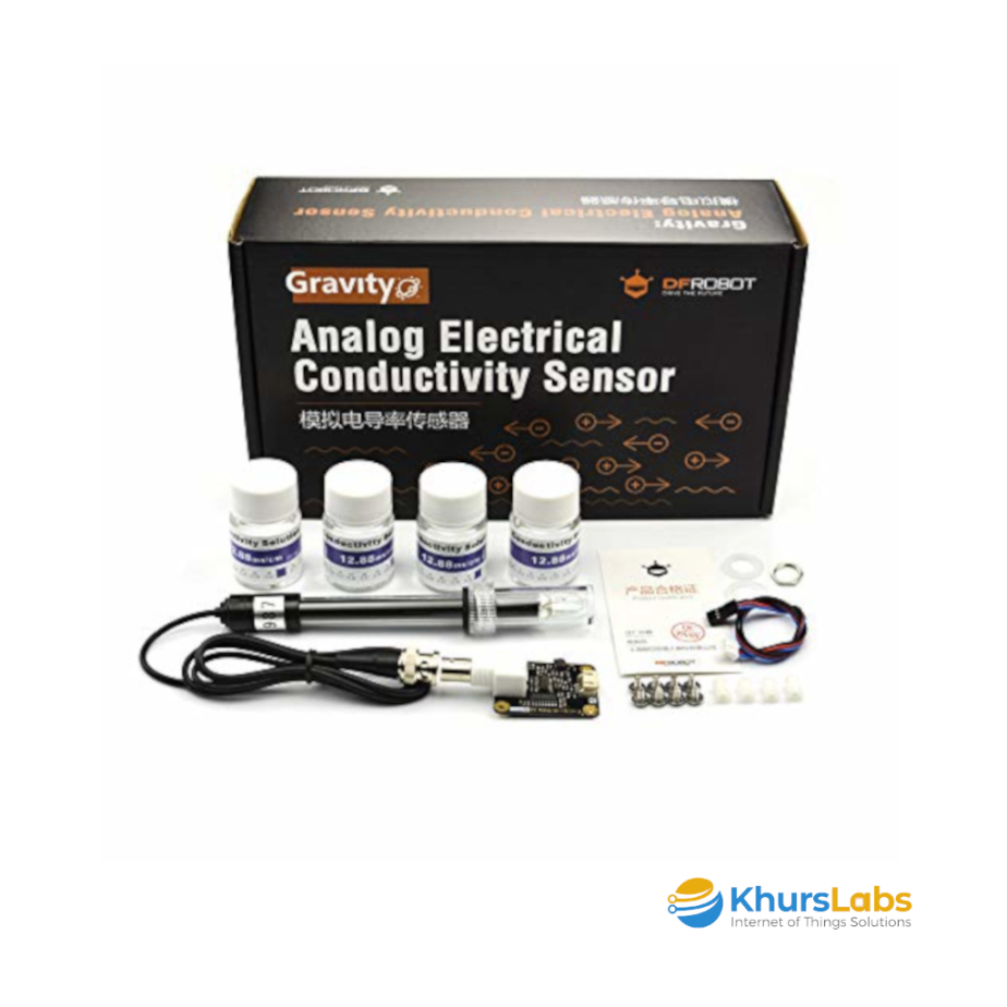Jual DFRobot : Analog Electrical Conductivity Sensor /Meter V2 K=1 Limited | Shopee Indonesia