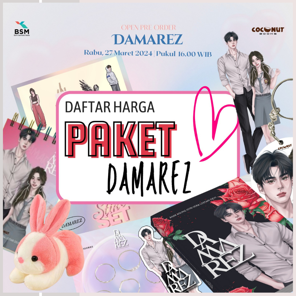 Jual NOVEL DAMAREZ by Anak Agung Istri Vera Lestari Devi - Coconut ...