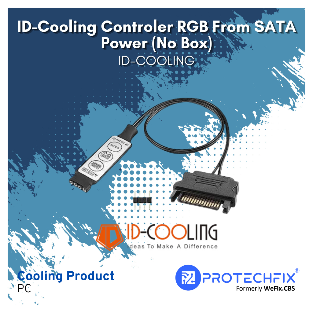 Jual ID-Cooling Controler RGB From SATA Power (No Box) | Shopee Indonesia