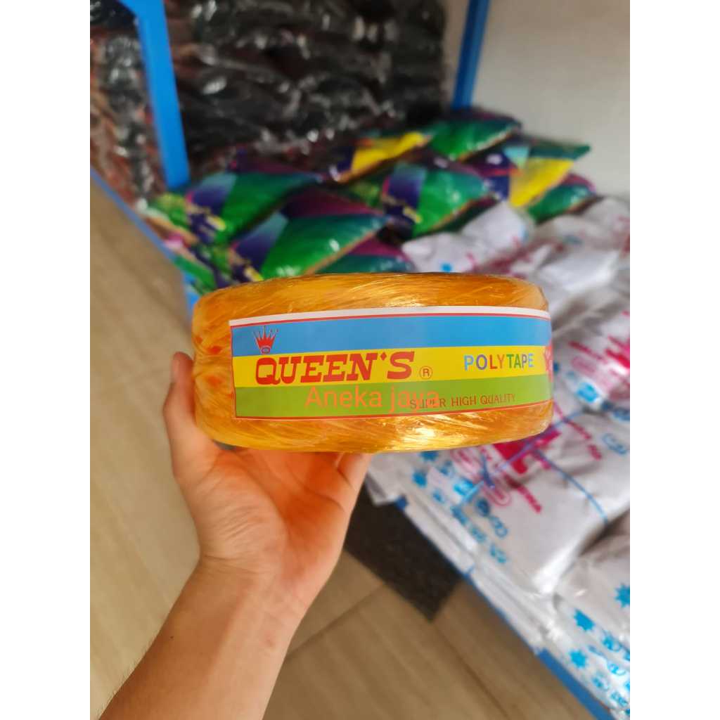 Jual Tali Plastik Warna QUEEN atau Warna Hitam Kualitas Super | Shopee ...