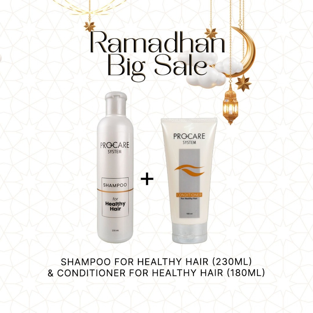 Jual Procare System Shampoo Healty Hair 230ml + Conditioner Healty ...