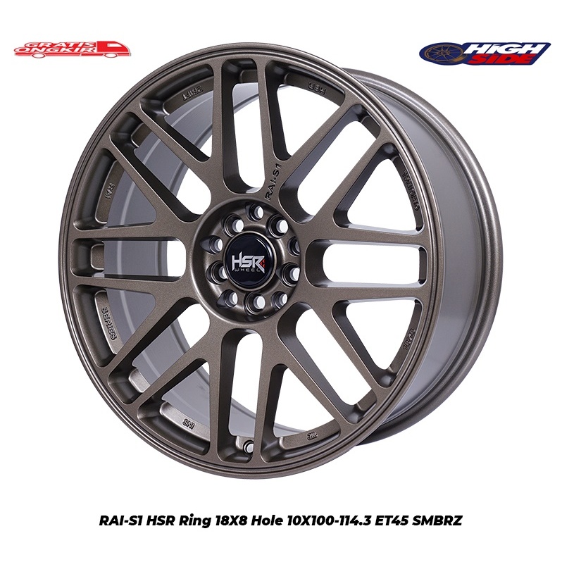 Jual Velg Hsr Rai-S1 Ring 18 Mobil Xenia New, Livina New, Avanza New ...